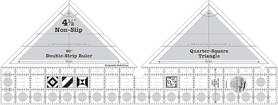 Amazon.com: Creative Grids 90 Degree Double-Strip Quilt Ruler