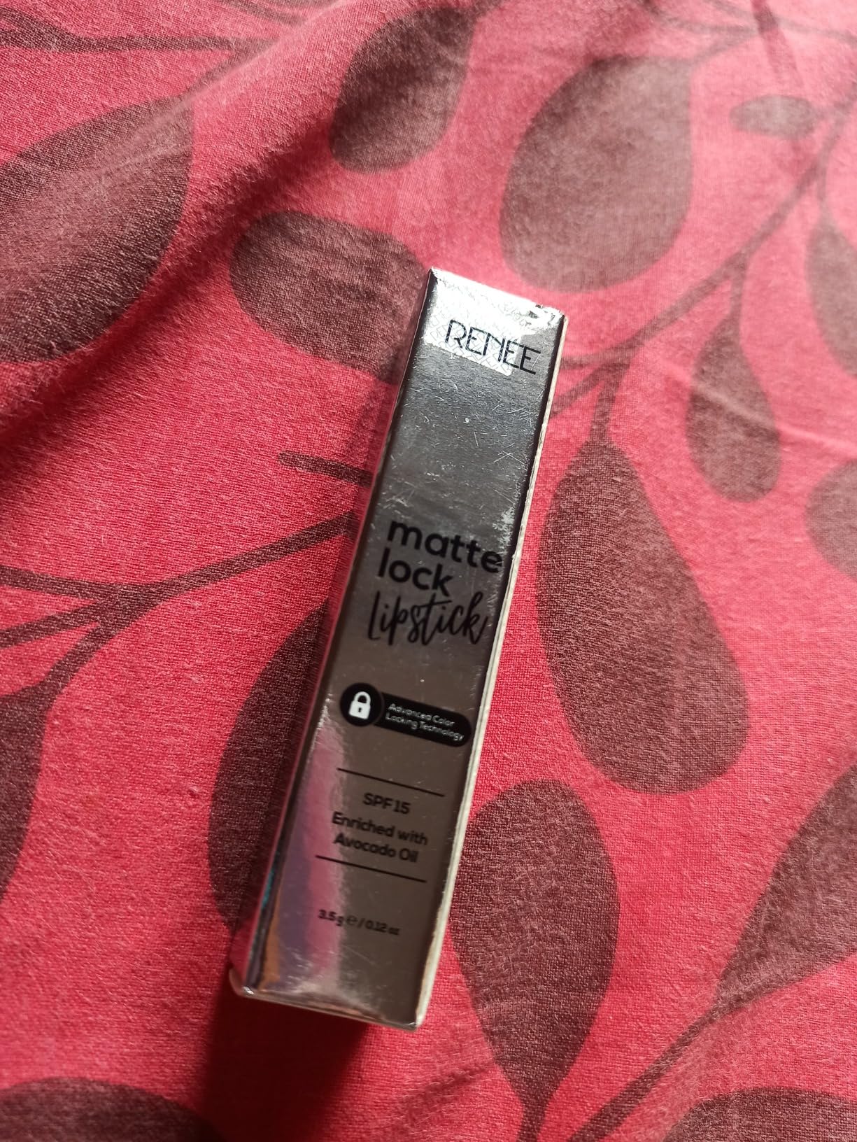 Buy RENEE Matte Lock Lipstick - Rock, Moisturizing, Long Lasting ...