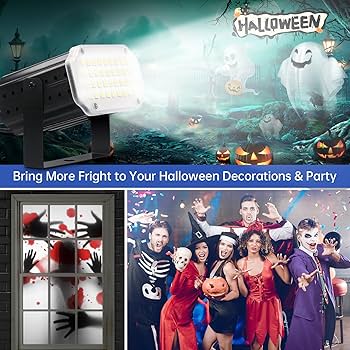 Halloween Outdoor Strobe Light