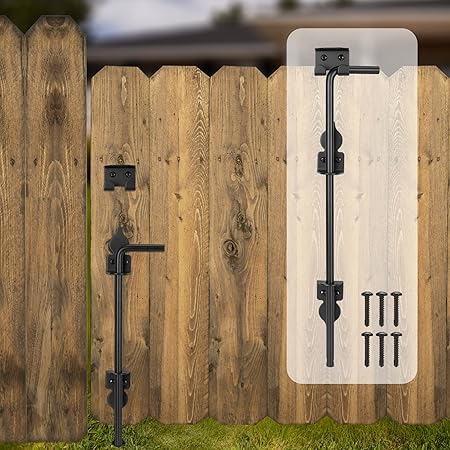 Amazon.com: 24 Inch Cane Bolt Gate Drop Rod Heavy Duty Gate Hardware ...