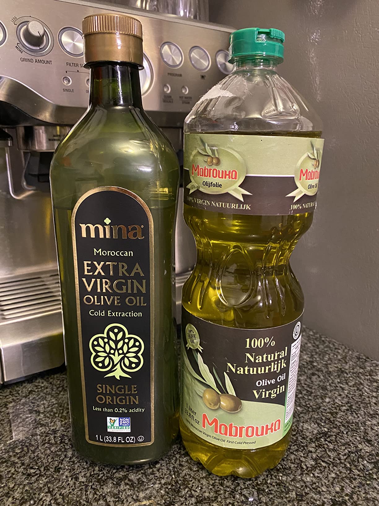 Amazon.com : Mabrouka Moroccan Virgin Olive Oil, (34 Fl Oz / 1 Liter ...
