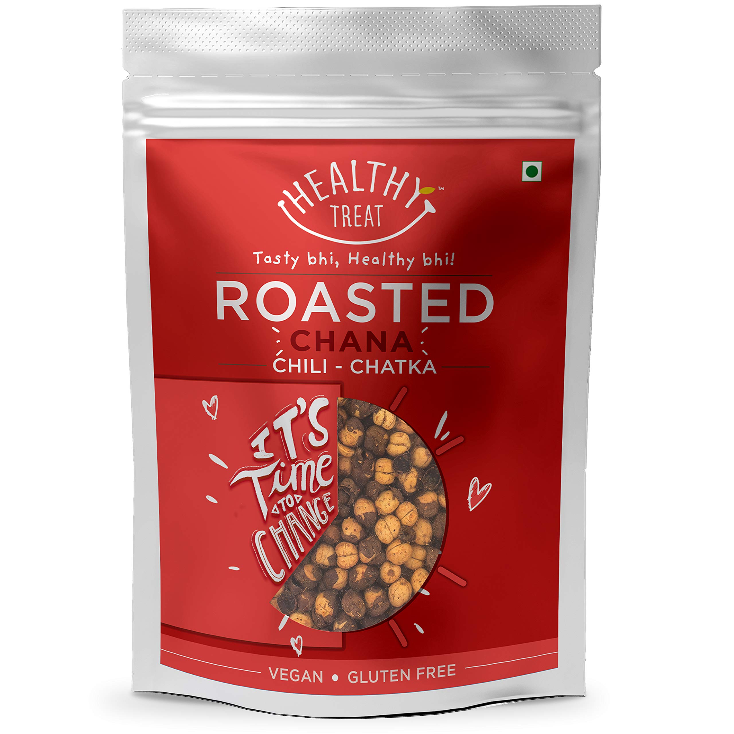 Healthy Treat Roasted Chana 200g - Chili-Chatka | Roasted Chana, Whole ...