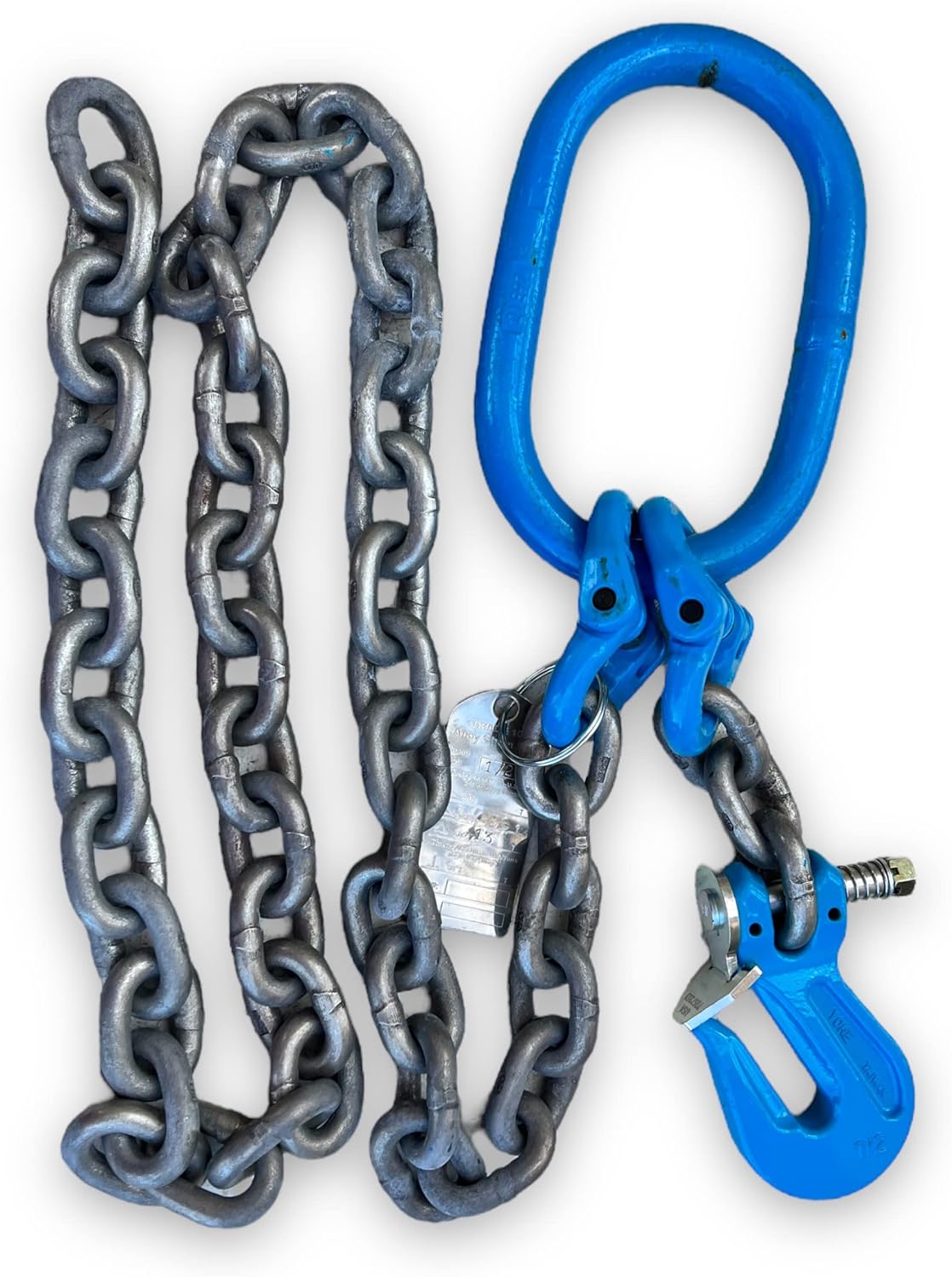Amazon.com: Grade 100 3/8" x 6' Premium Winching Chain w/Twist Lock ...