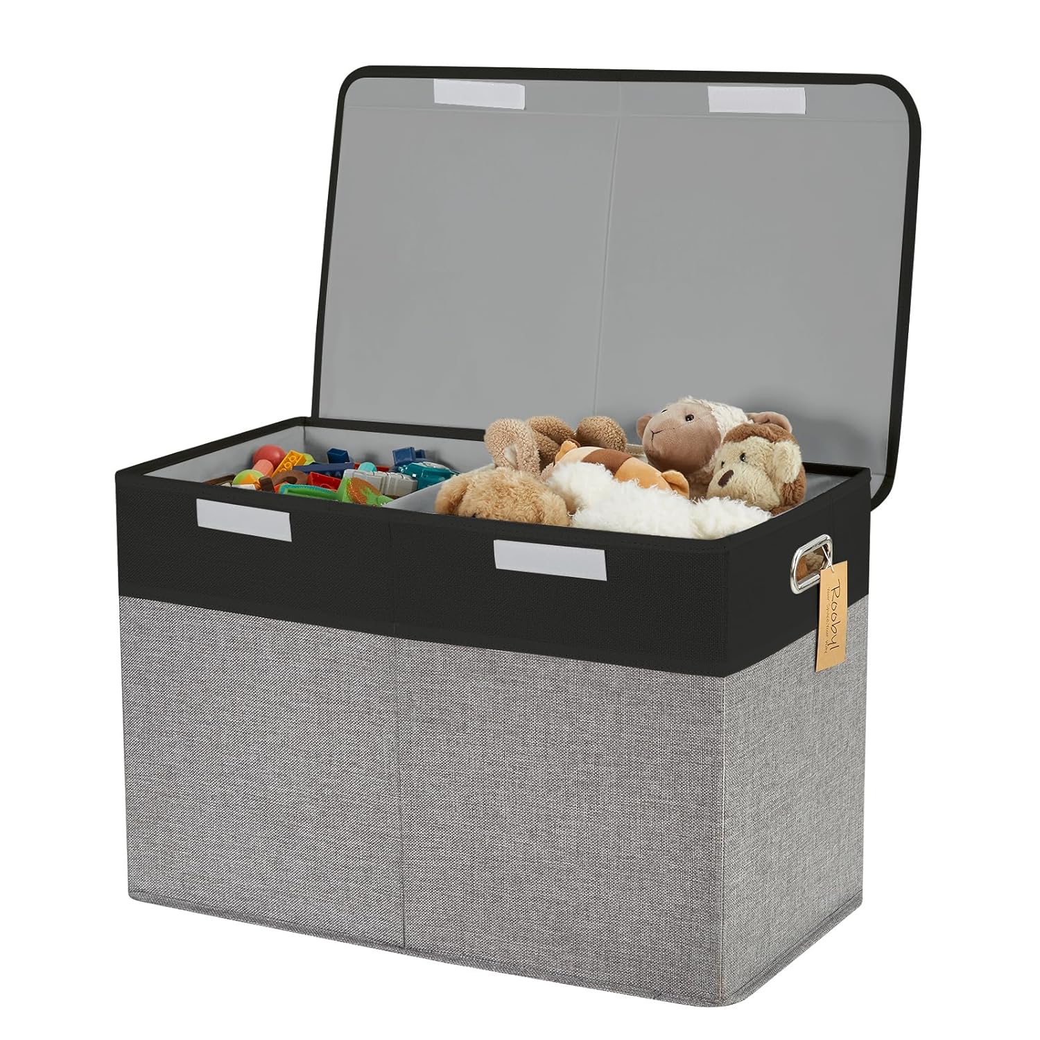 Amazon.com: Roobyl Large Toy Storage Box with Lid, Collapsible Toys ...