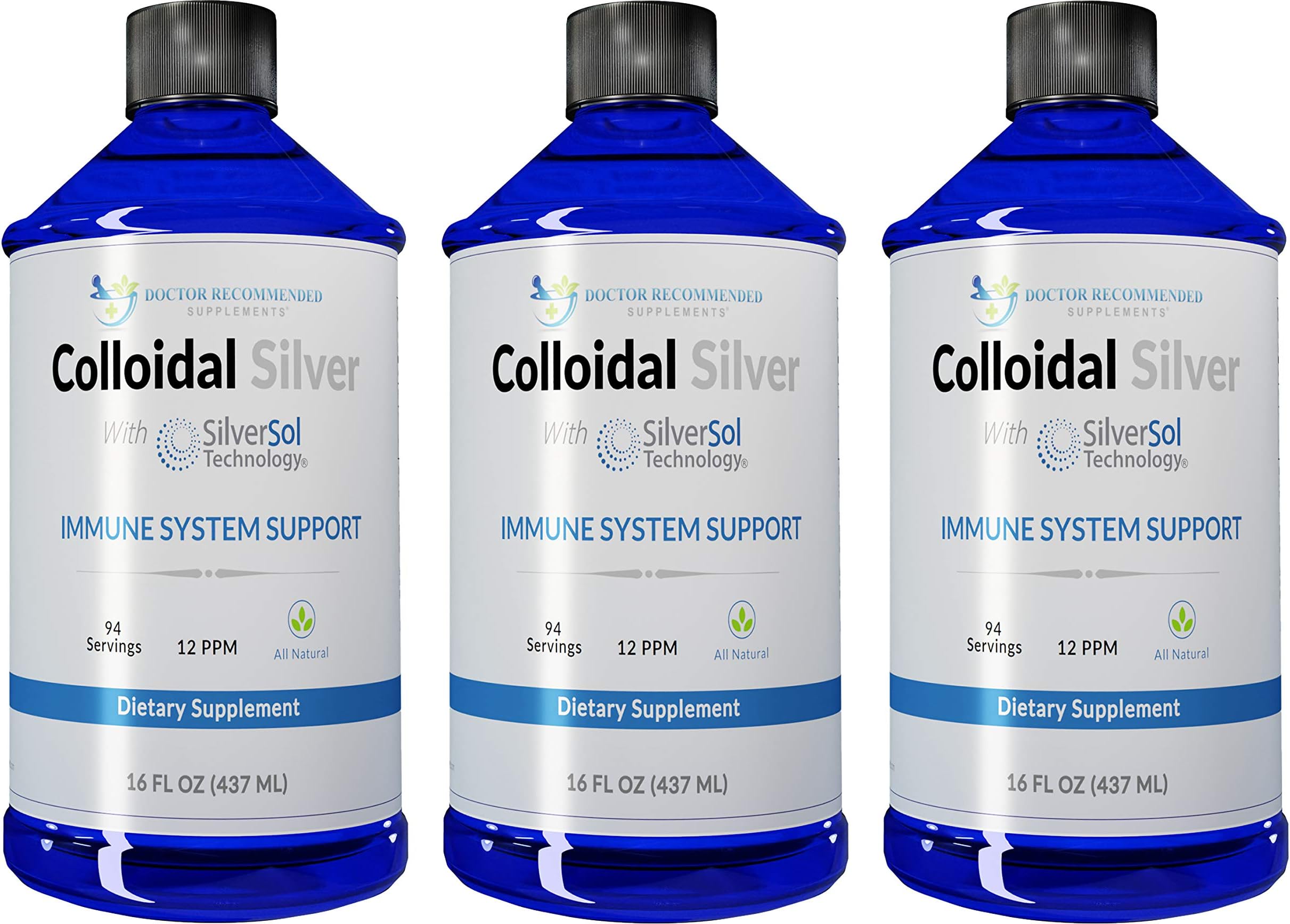 Amazon.com: Colloidal Silver Liquid - 12 PPM Premium Silver Solution ...