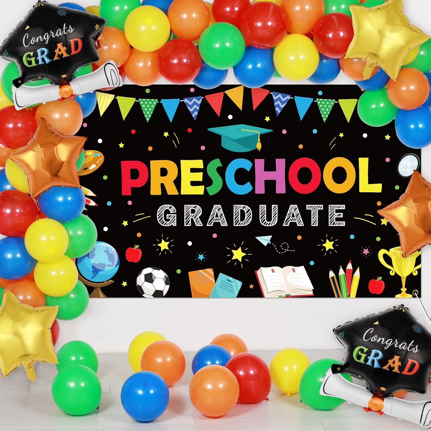 Amazon.com: Preschool Graduation Decorations Set Preschool Graduate ...