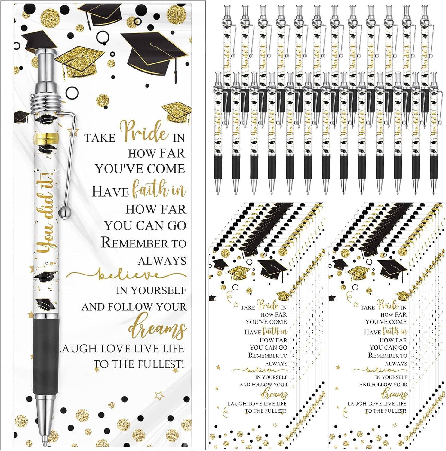 Amazon.com : Sinload 50 Pcs Graduation Ballpoint Pens Class of 2025 ...