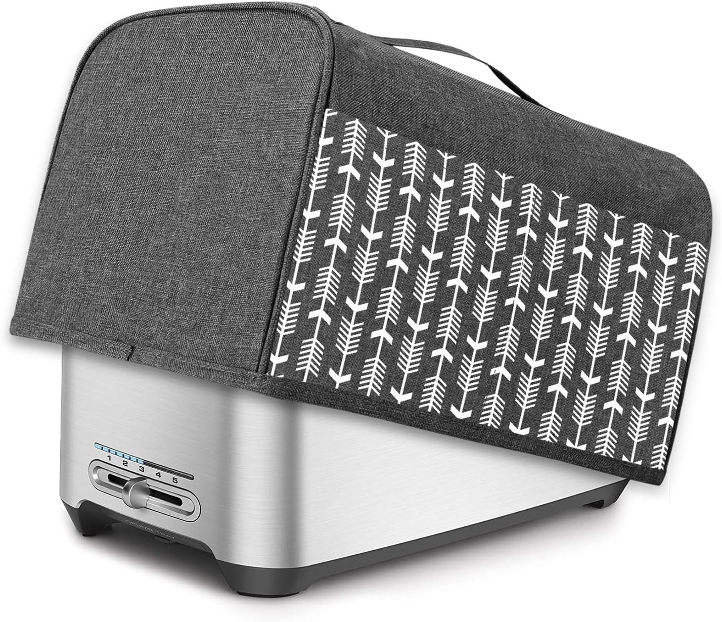 Amazon.com : Yarwo 4 Slice Toaster Cover with Pockets and Top Handle ...