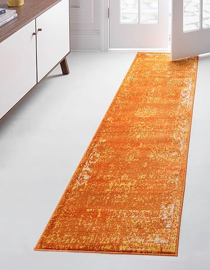 Amazon.com: Unique Loom Sofia Collection Traditional Vintage Orange ...