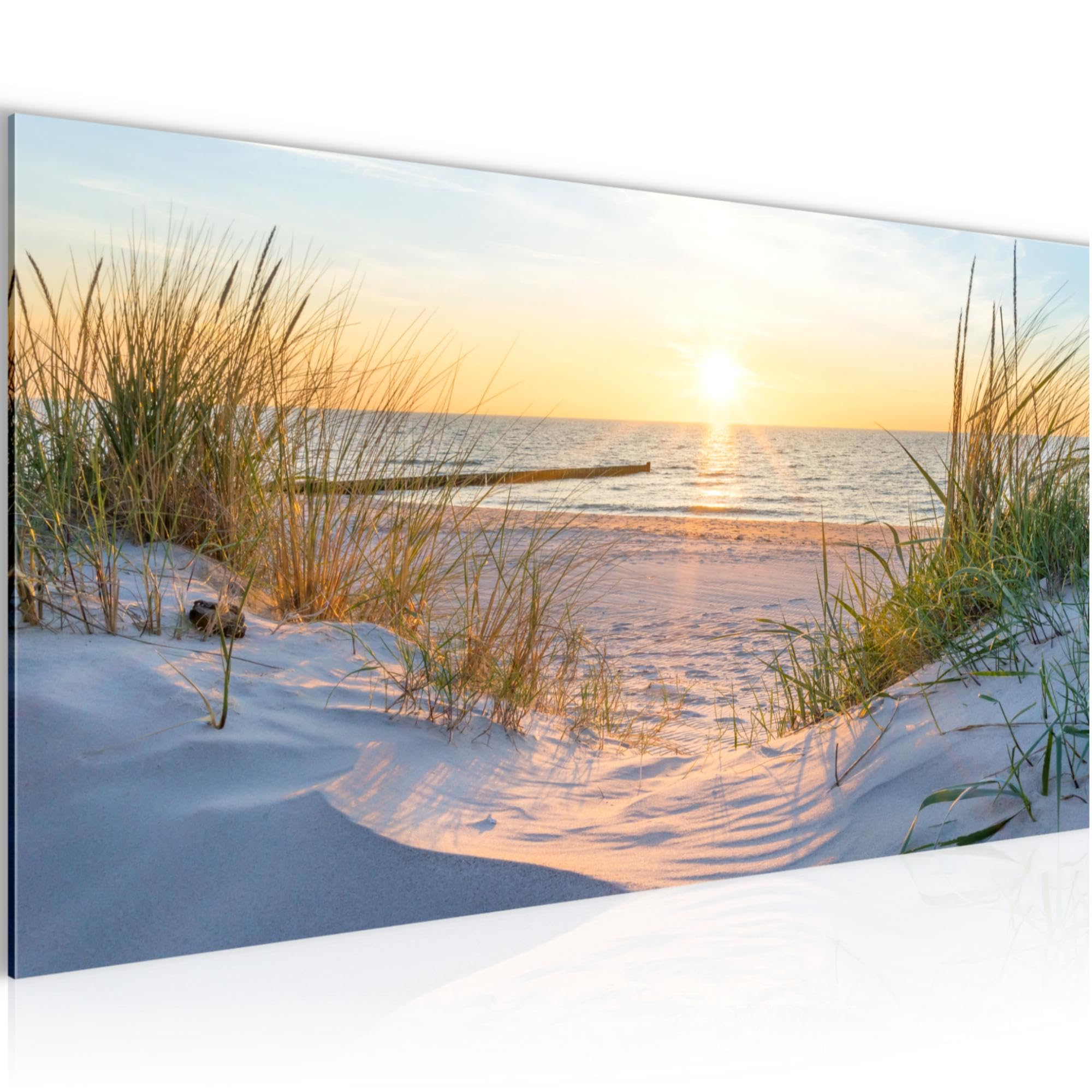 Ocean Sunset Nature Runa Art Wall Picture Beach Sunset Picture XXL