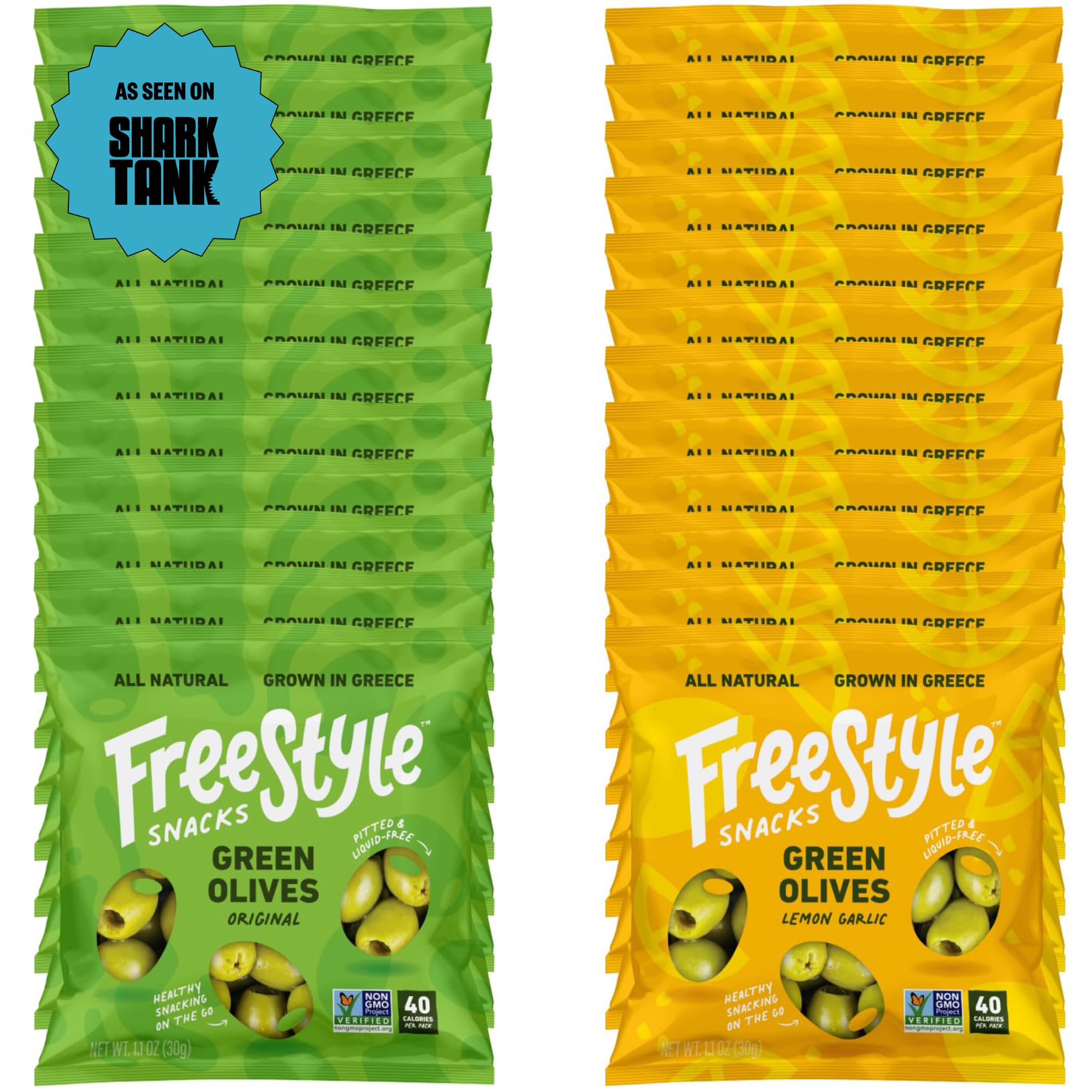 Snapklik.com : Freestyle Snacks Olive Snack Packs - Single Serve ...