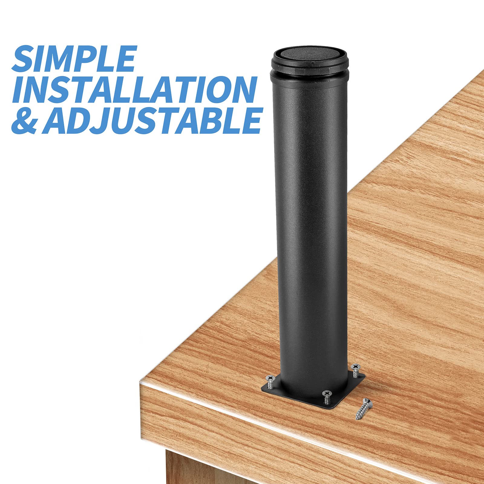 Snapklik.com : Masendelk 10 Inch Metal Furniture Legs Stainless Steel ...