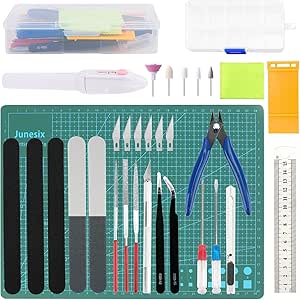 POKIENE 32 PCS Model Making Tools, Gundam Model Tools Kit, Model Tools ...