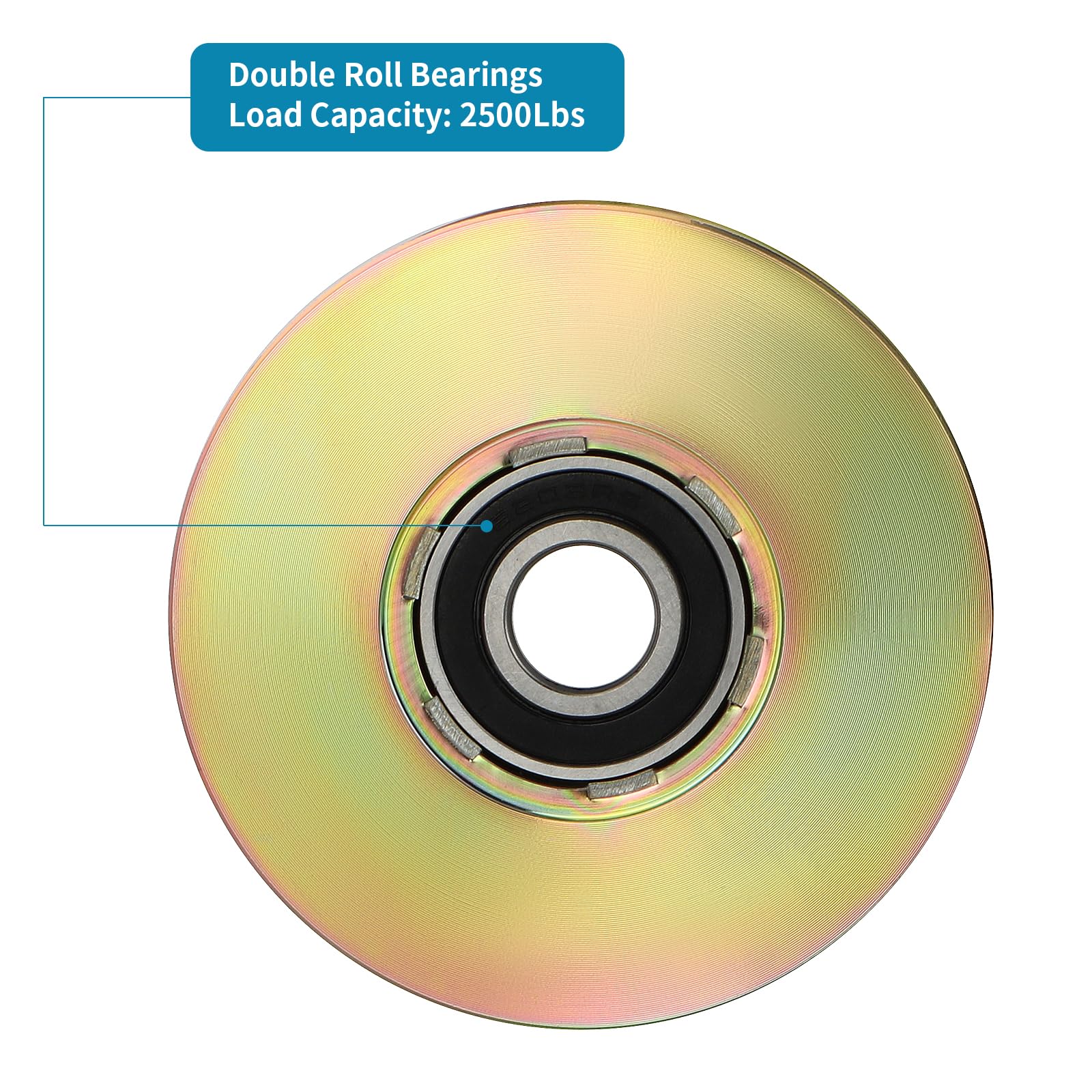 Snapklik.com : Skelang 4 In V-Groove Wheel, Slide Gate Wheel