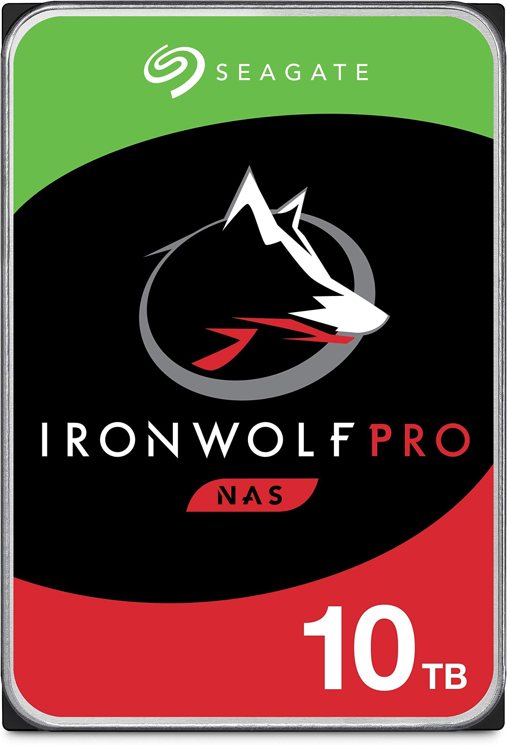 Amazon.com: Seagate IronWolf 10TB NAS Internal Hard Drive HDD – 3.5 ...