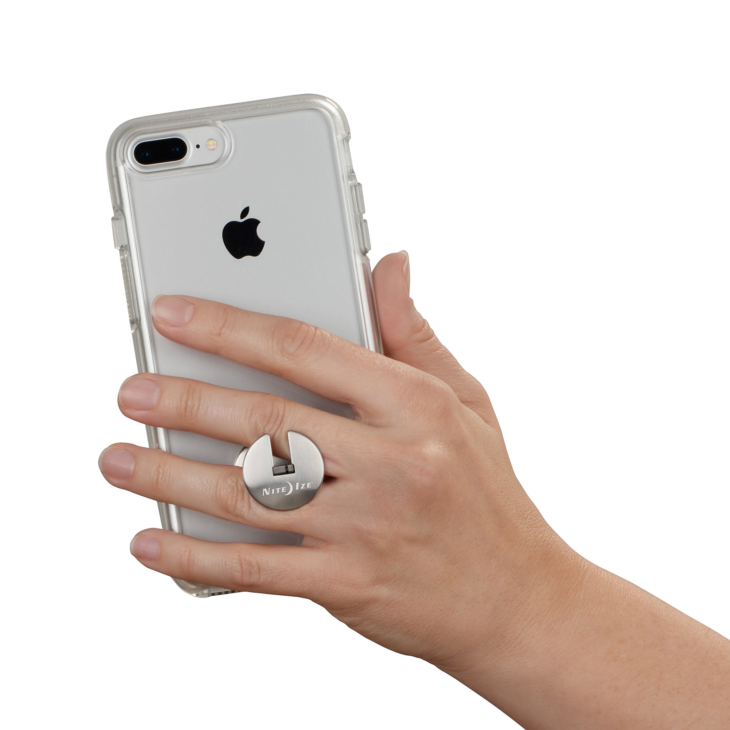 Nite Ize FlipOut Folding Handle and Stand for Smartphones, Stainless ...