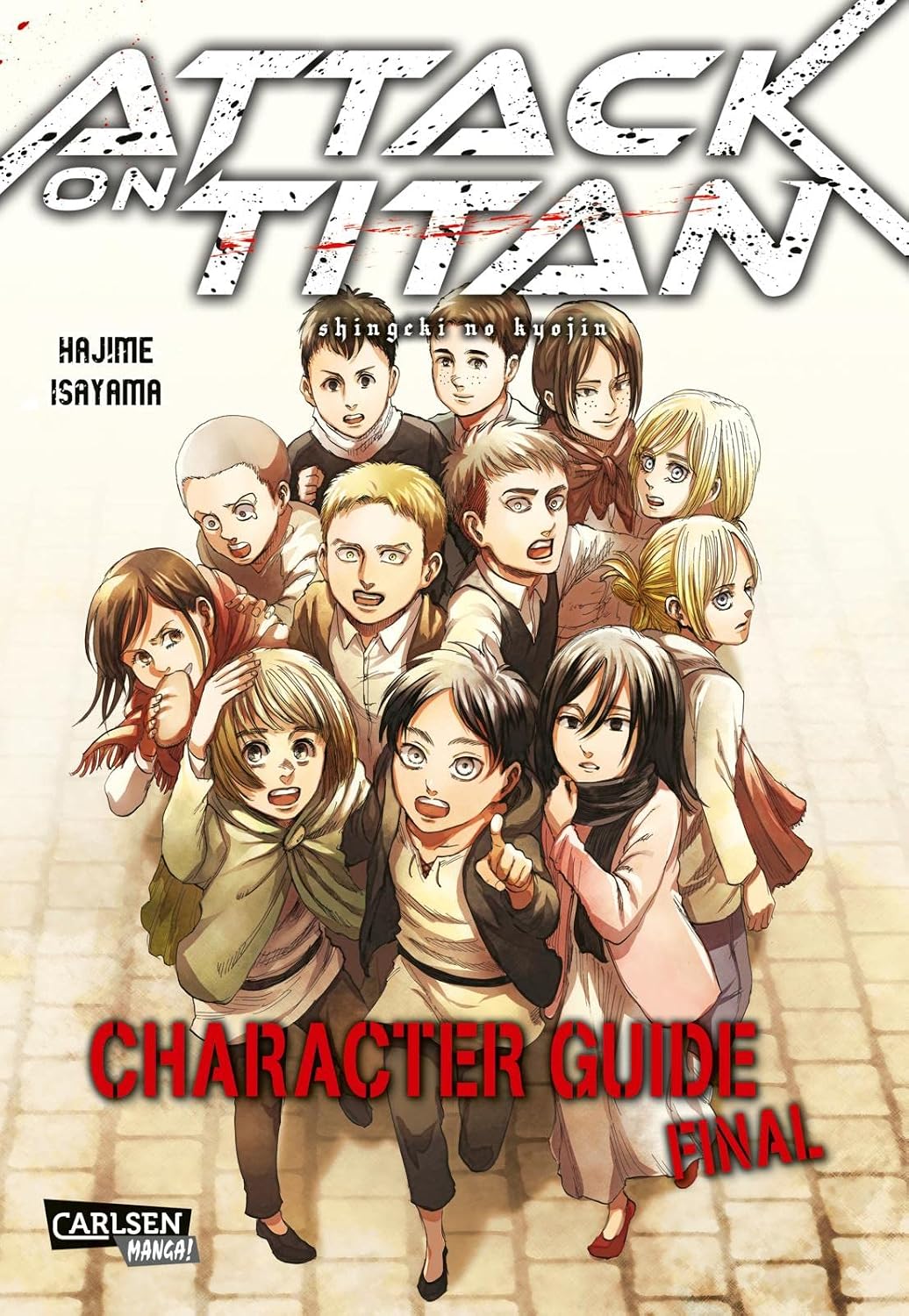 Amazon.com: Attack on Titan: Character Guide Final: 9783551772992 ...