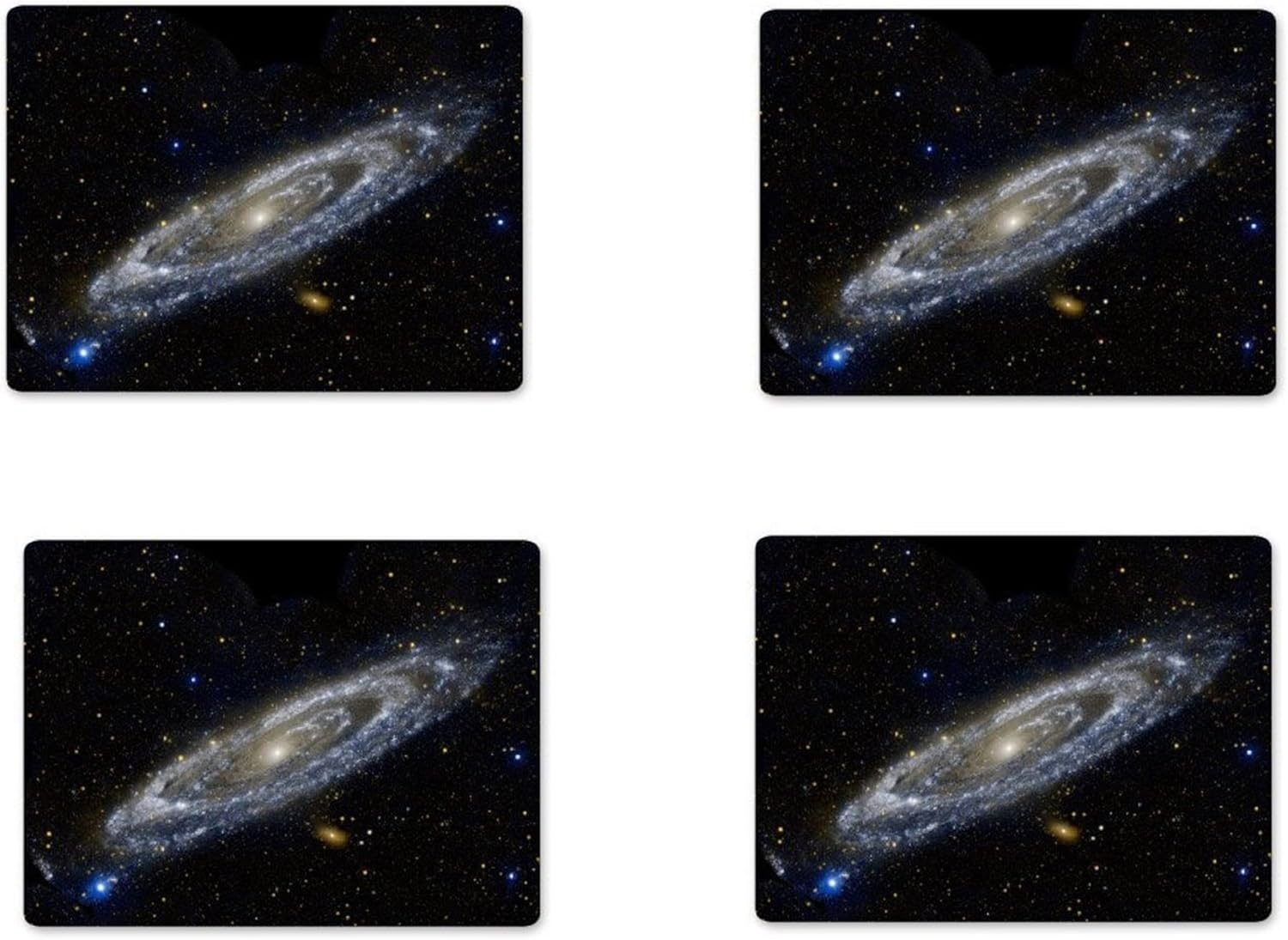 Amazon.com - Pack of 4-3'' Stickers - Andromeda Galaxy Car Vinyl ...