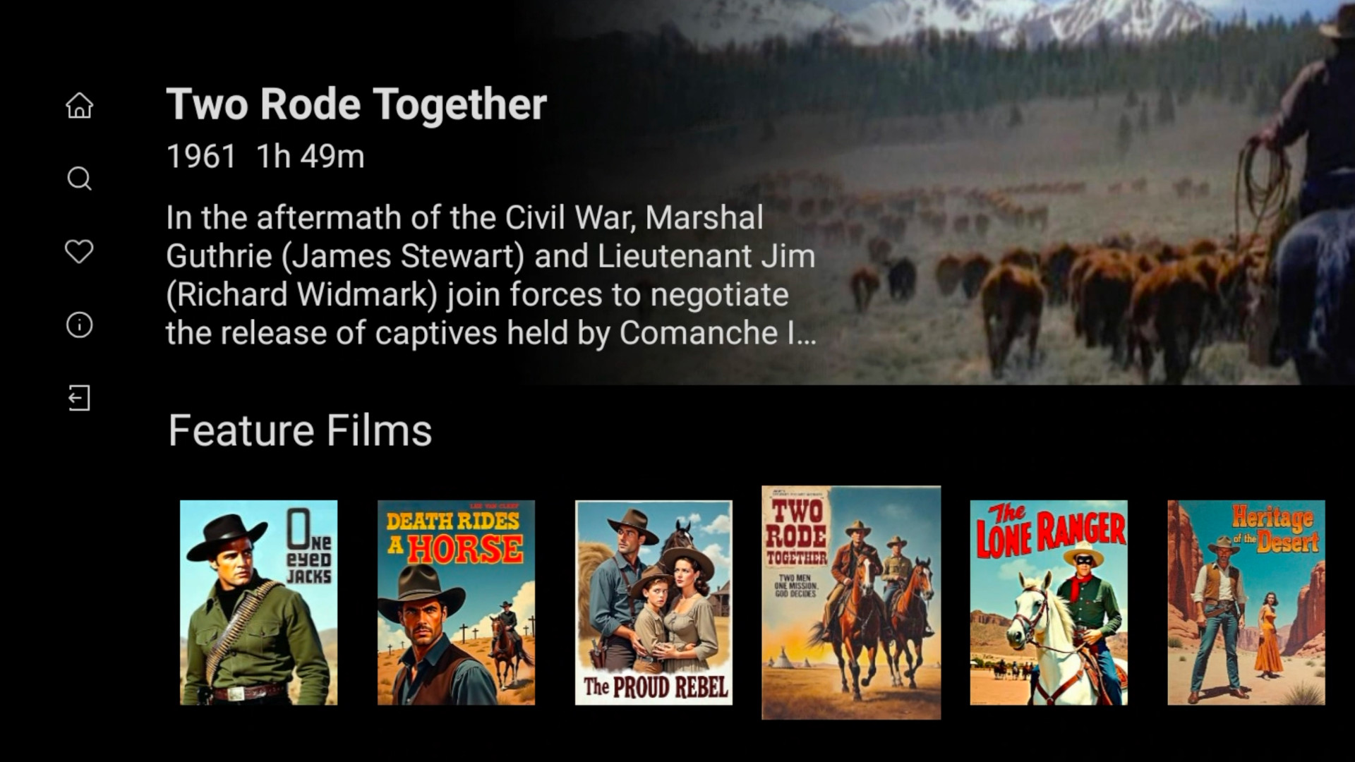 Free Western Movies & TV Shows | Western Mania - App on Amazon Appstore