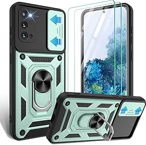 Amazon.com: Gritup for Samsung Galaxy-S20 Case with Slide Camera Cover & [HD Screen ProtectorÃƒâ ...