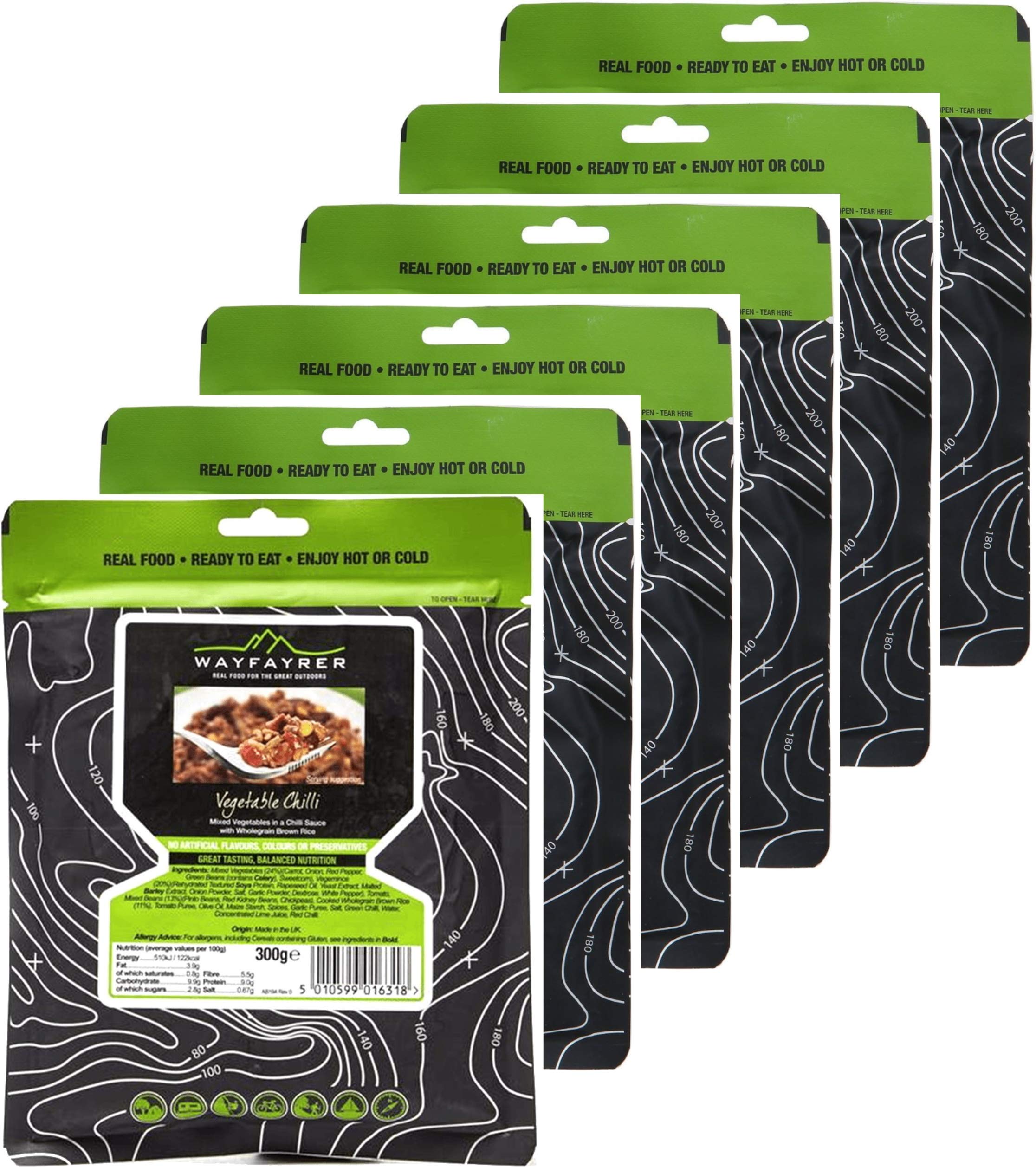 Wayfayrer Ration Packs - 6 Pack - 300g - Wayfarer Meals - Expedition ...