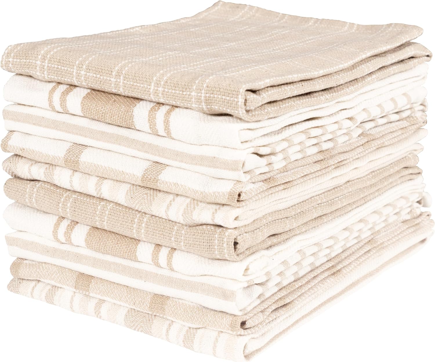 Amazon.com: KAF Home Assorted Flat Kitchen Towels | 100% Cotton - 18 x ...