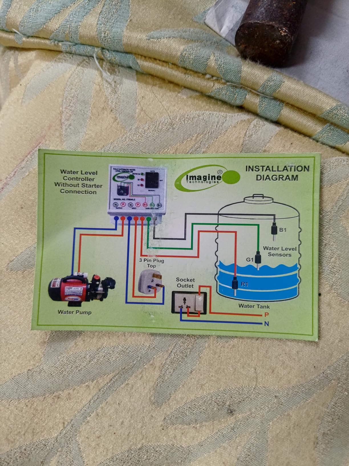 imagine technologies Fully Automatic Metal Water level Controller and ...