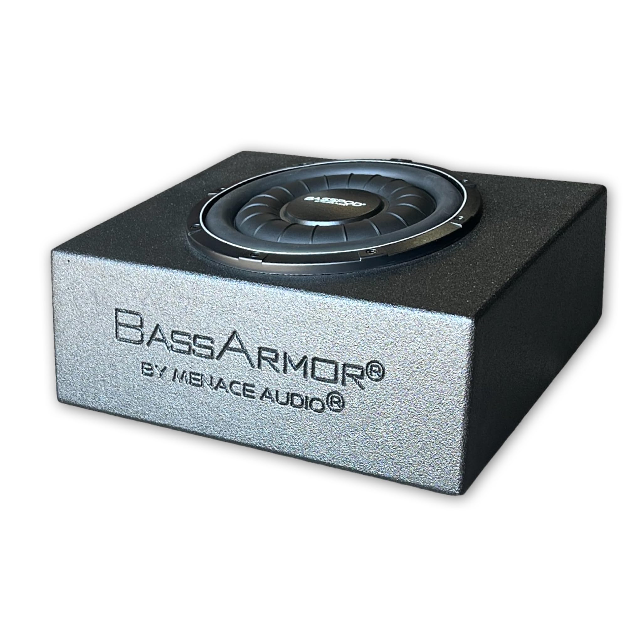 Amazon.com: Menace Audio BASSARMOR MA-SBP10LP 10" Low Profile Subwoofer ...