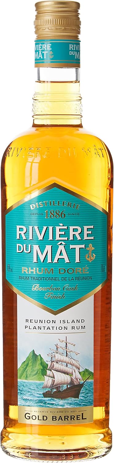 Rhum doré traditionnel - Rivière du mat 70cl : Amazon.fr: Epicerie