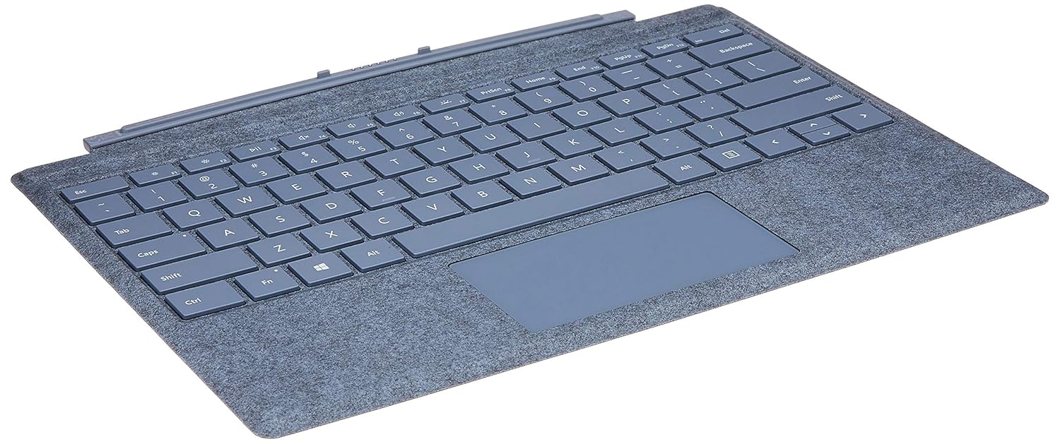 Microsoft Surface Pro Signature Type Cover – Ice Blue - Buy Microsoft ...