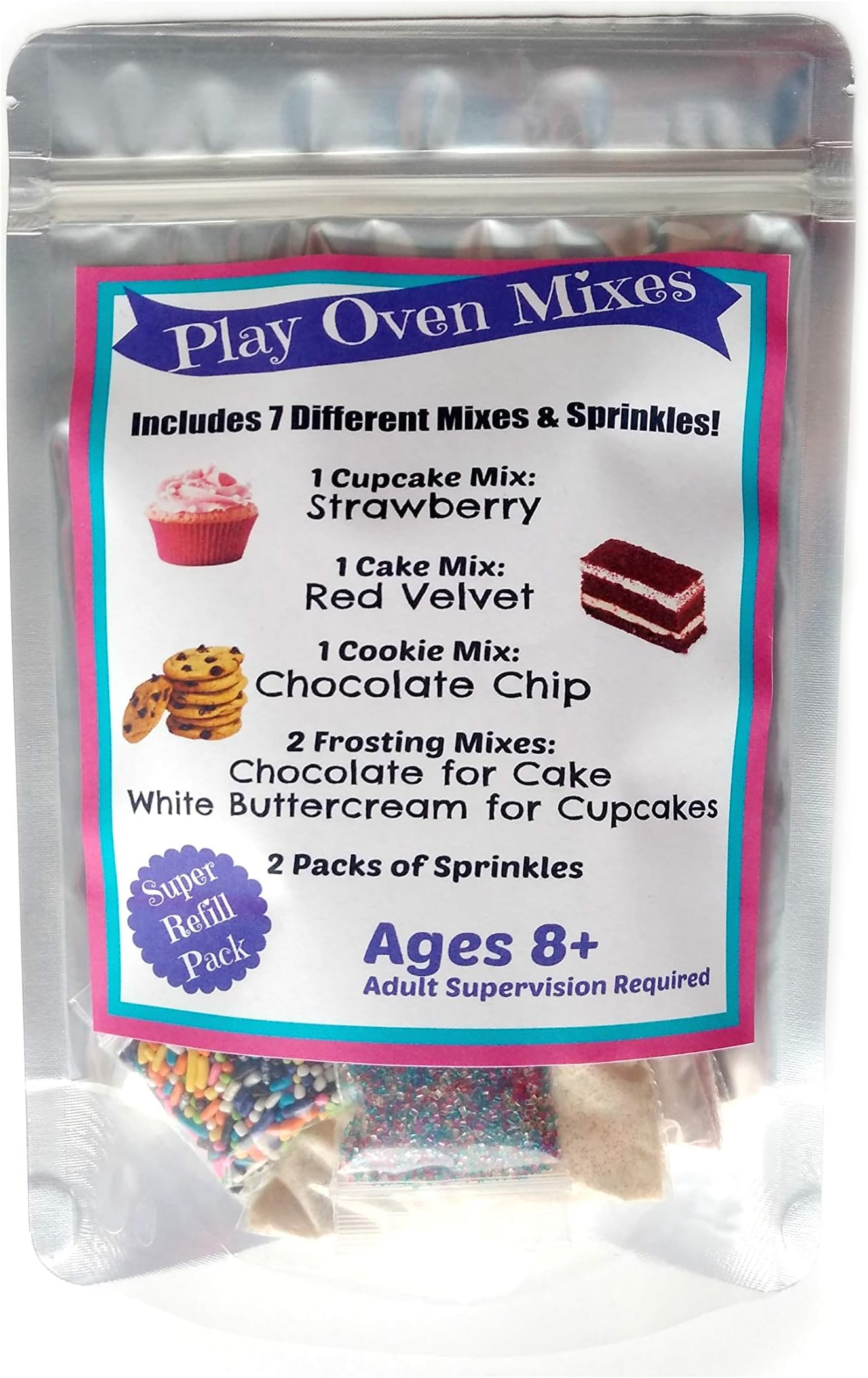 Amazon.com: Children's Easy to Bake Oven Mixes Play Toy Oven Real 7 ...