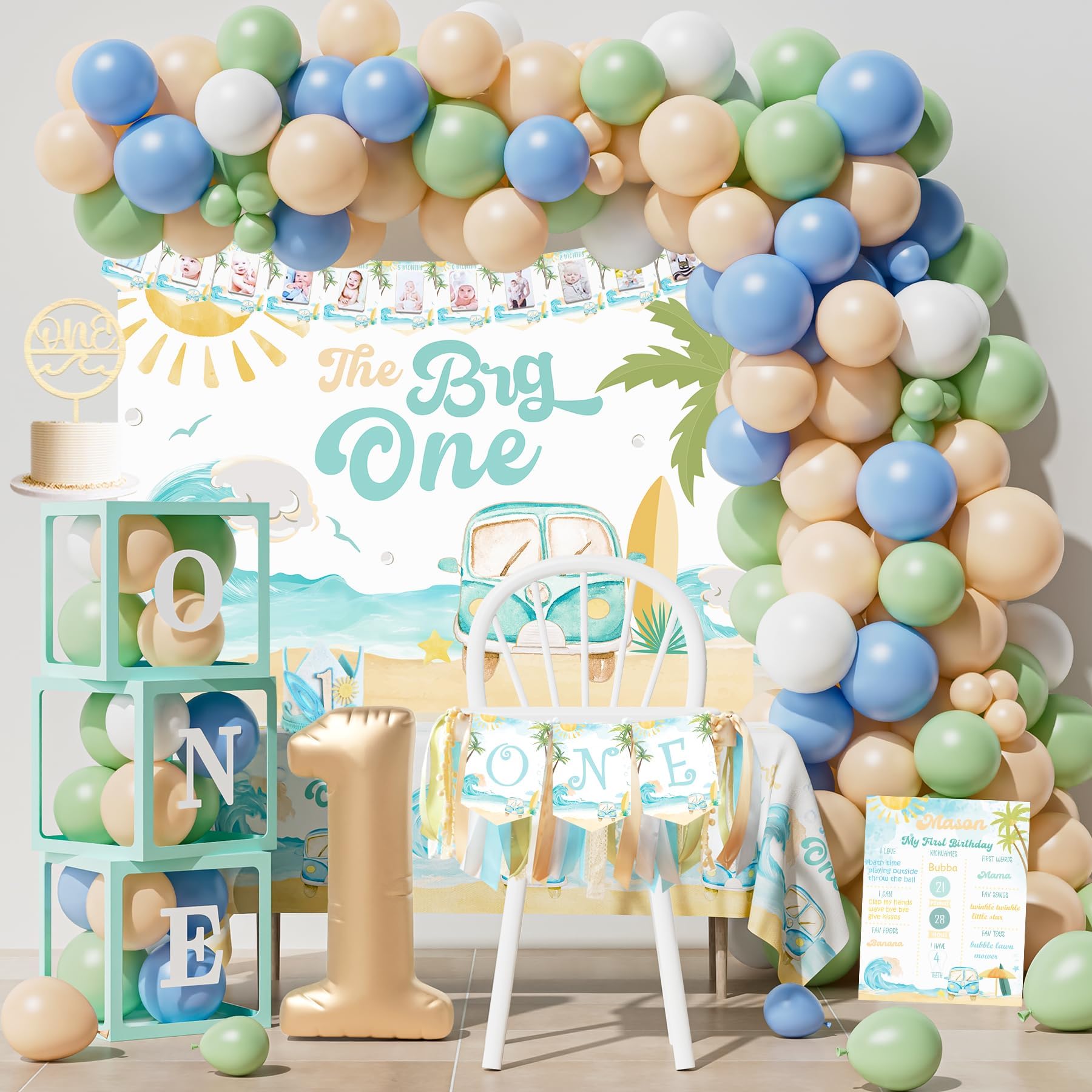 Amazon.com: The Big One Party Decorations - The Big One Birthday ...