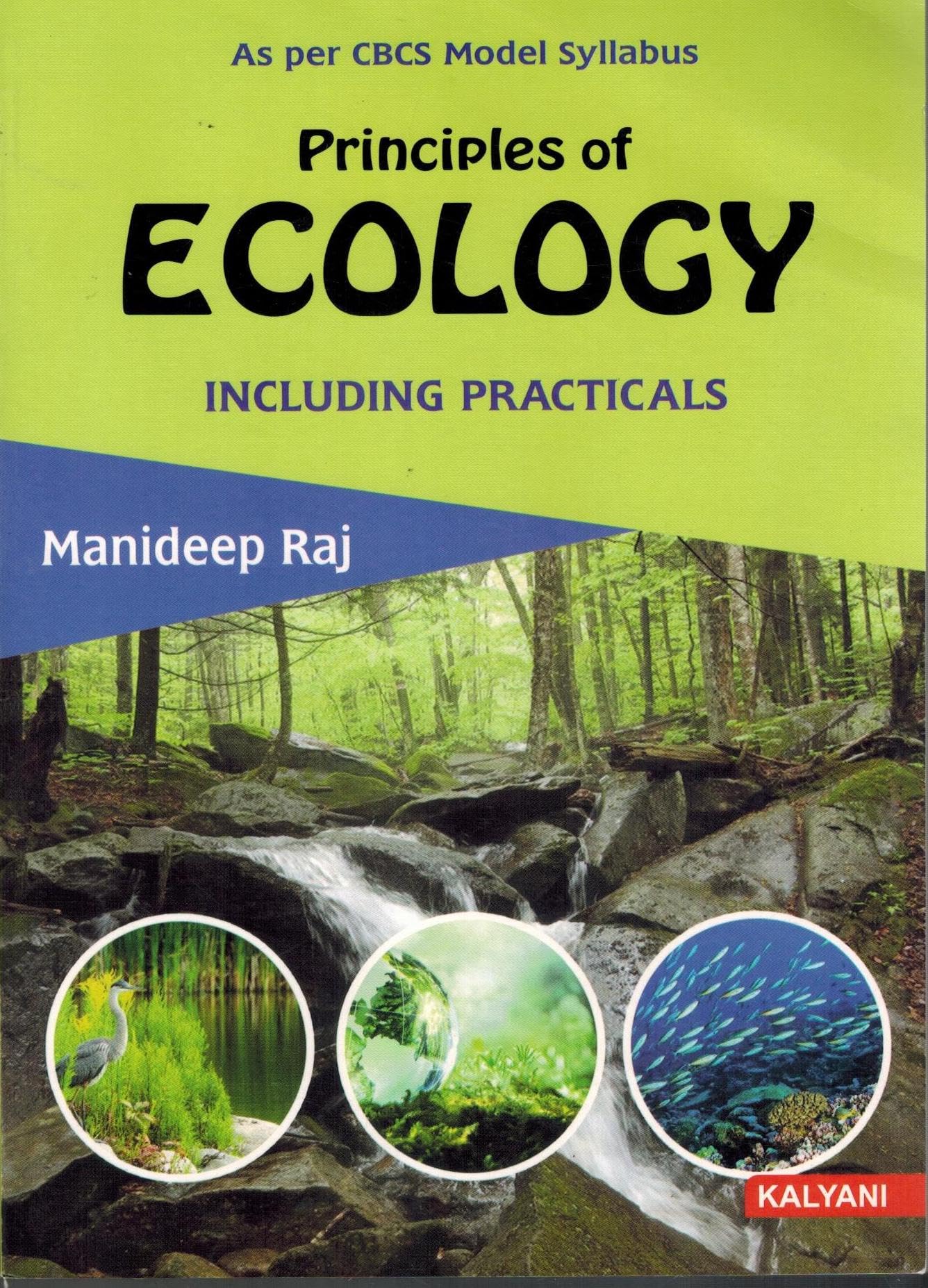Buy Principles Of Ecology - Including Practical's ( For B.Sc Zoology ...