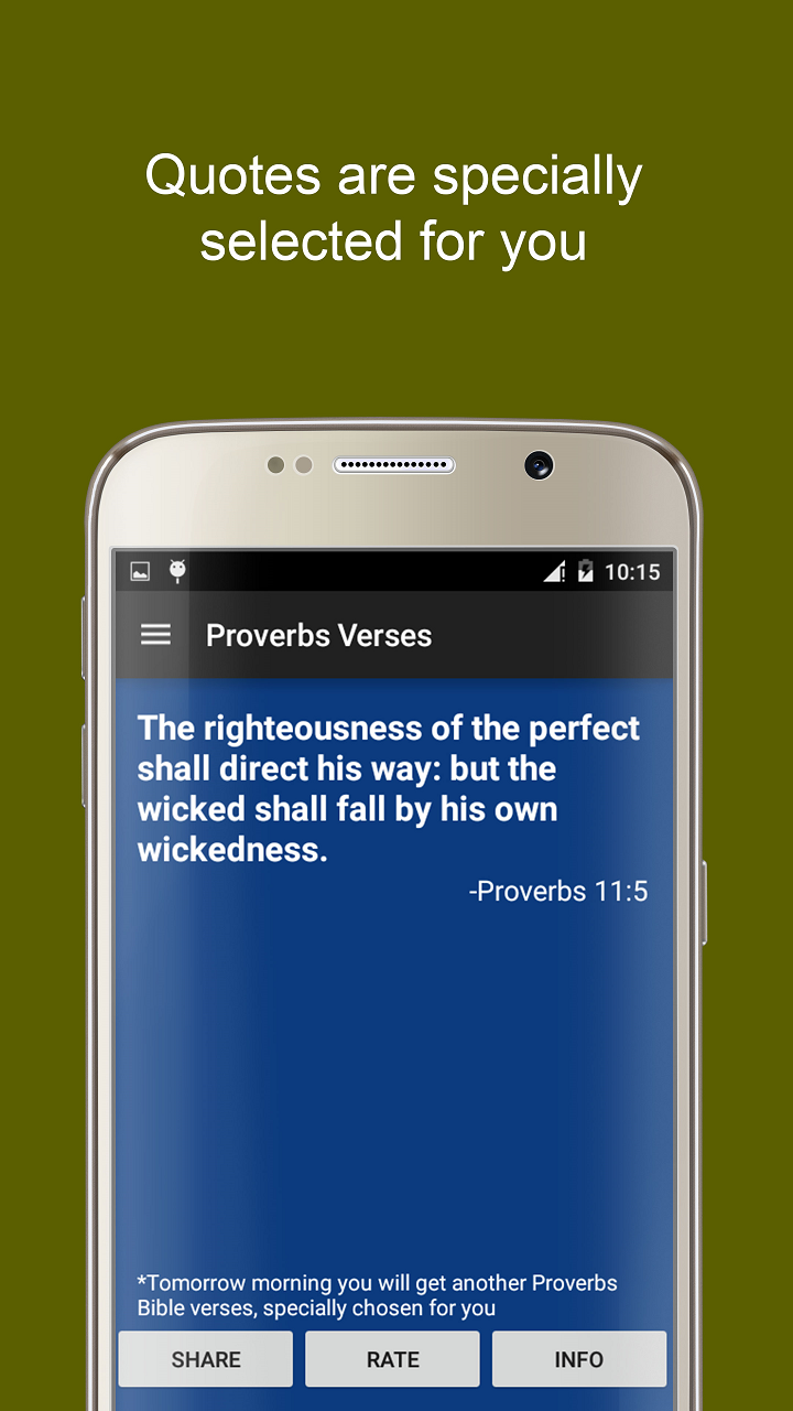 Inspirational Proverbs Quotes & Motivational Bible Verses - App on ...