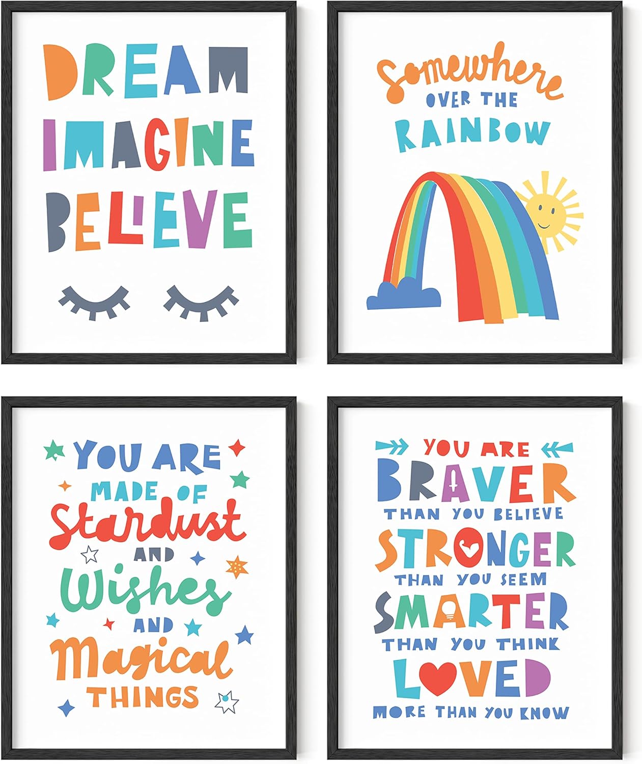 Inspirational Quotes for Kids Wall Decor - By Haus and Hues | Kids ...