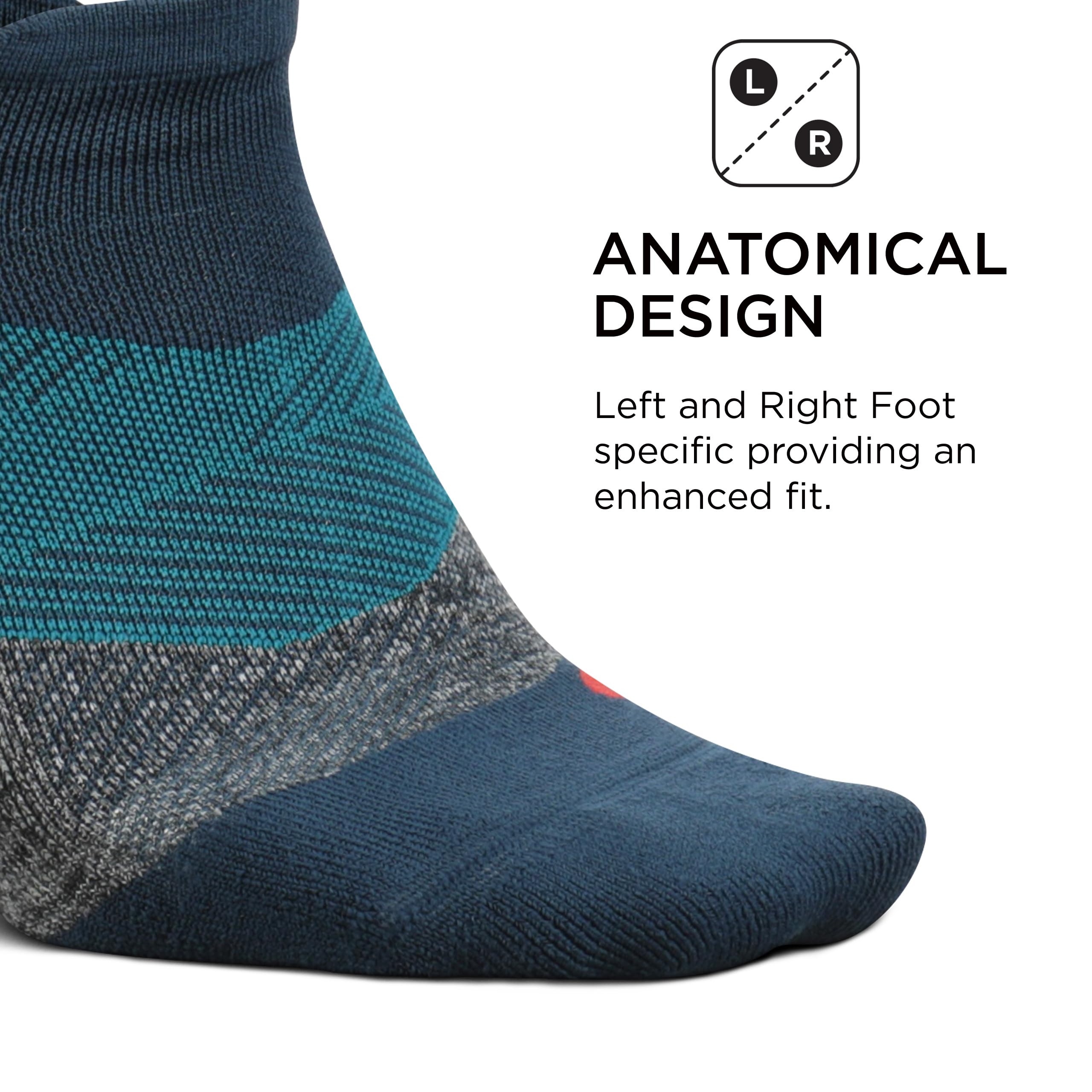 Feetures Elite Light Cushion No Show Tab - Running Socks for Men ...