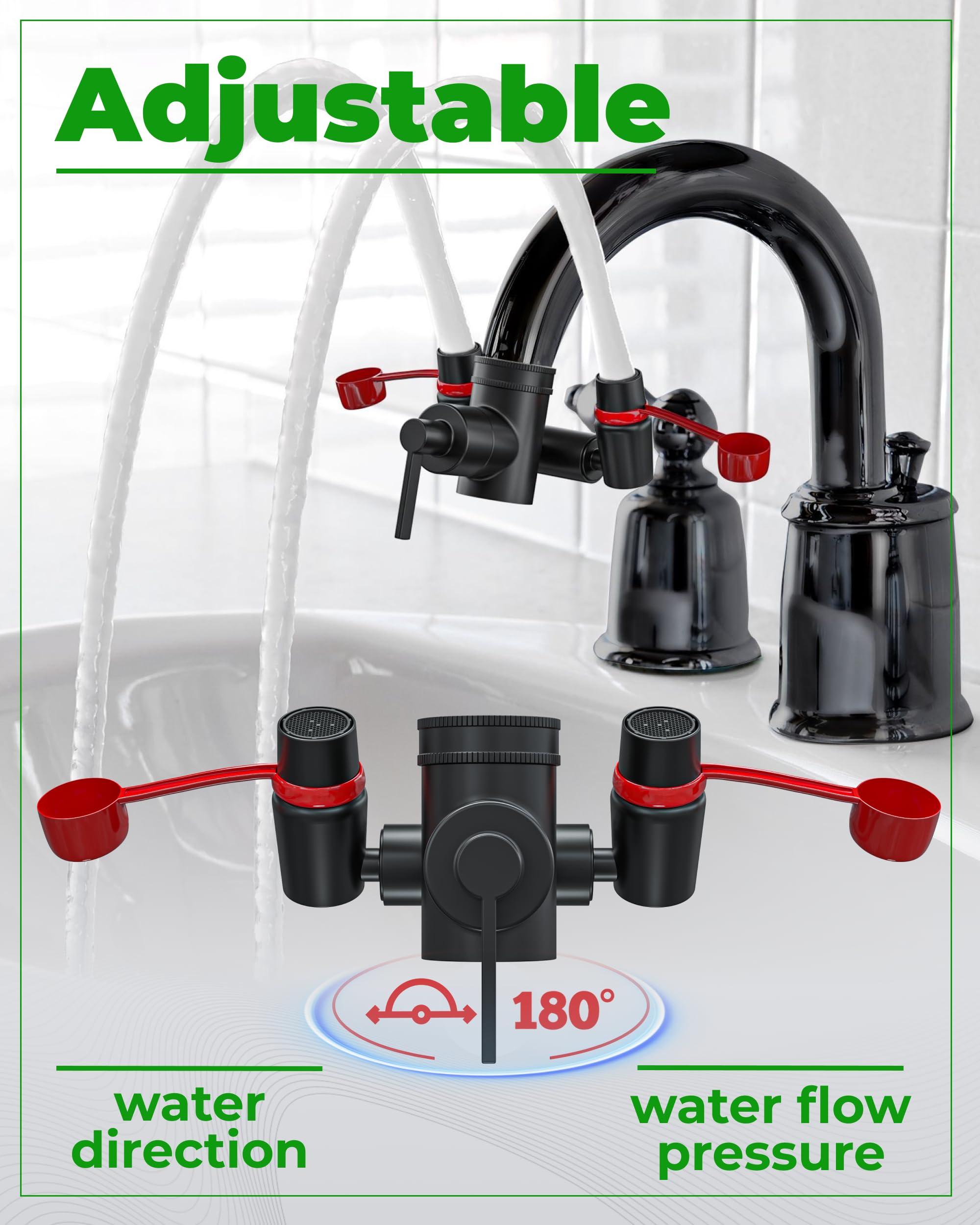 Snapklik.com : TidyFriend Eye Wash Kit-Eye Wash Units, Faucet Mounted ...