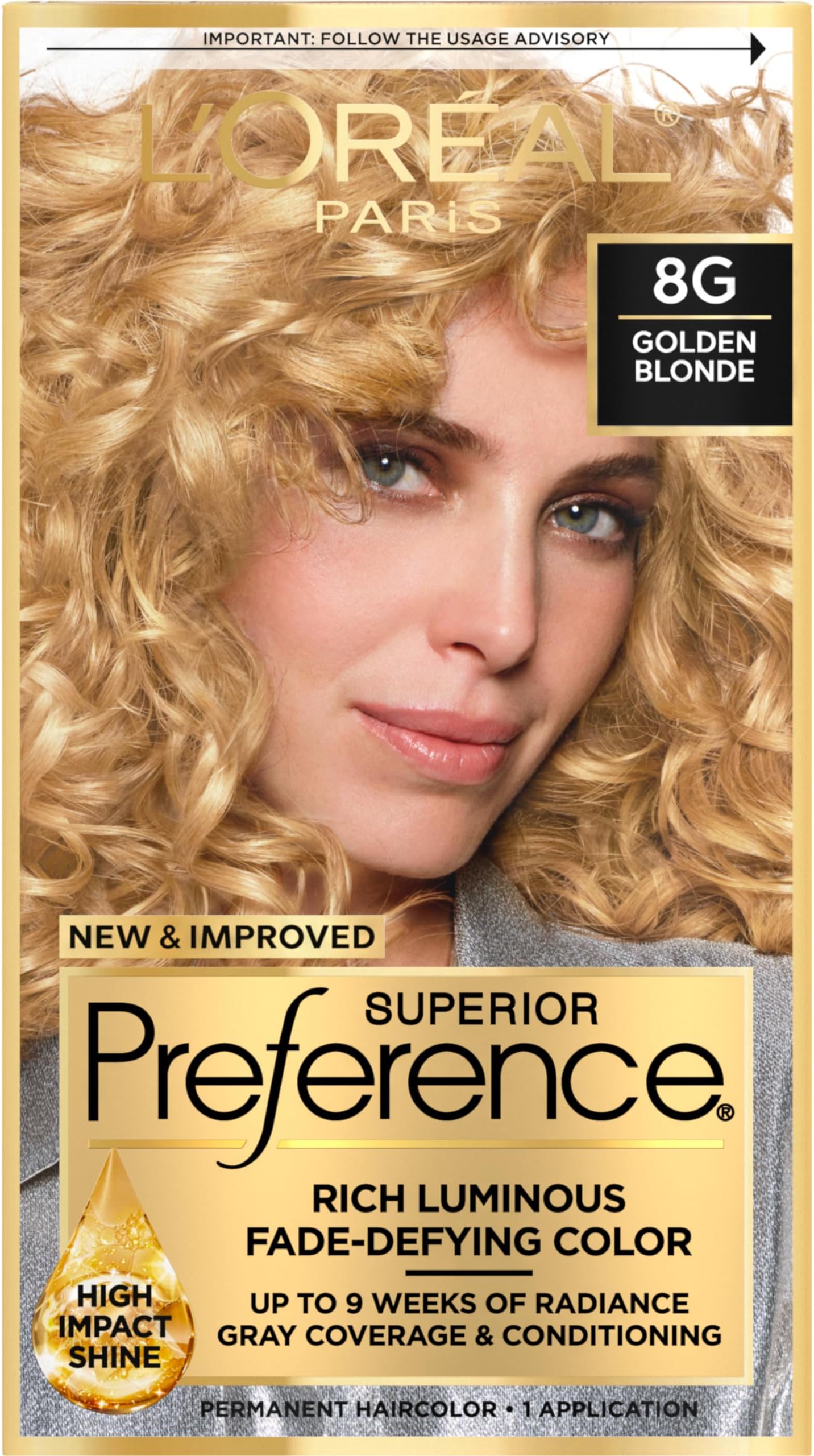 Amazon.com : Revlon Colorsilk Buttercream Hair Dye, Light Golden Blonde ...