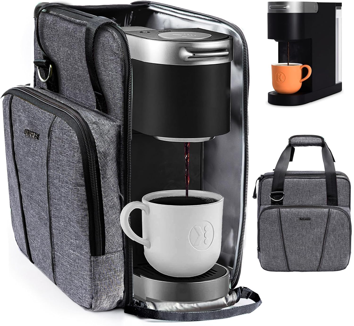 Amazon.com: BAGSPRITE Travel Coffee Maker Bag for Keurig K-Slim, Single ...