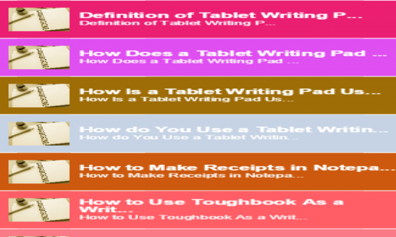How Writing Pad - App on Amazon Appstore