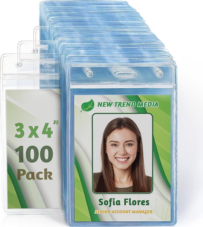 Amazon.com : EcoEarth - Vertical Card Protector w/Soft Edge - Premium ...