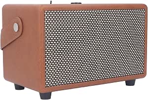 Retro Bluetooth Speaker, Rechargeable Portable Bluetooth Vintage ...