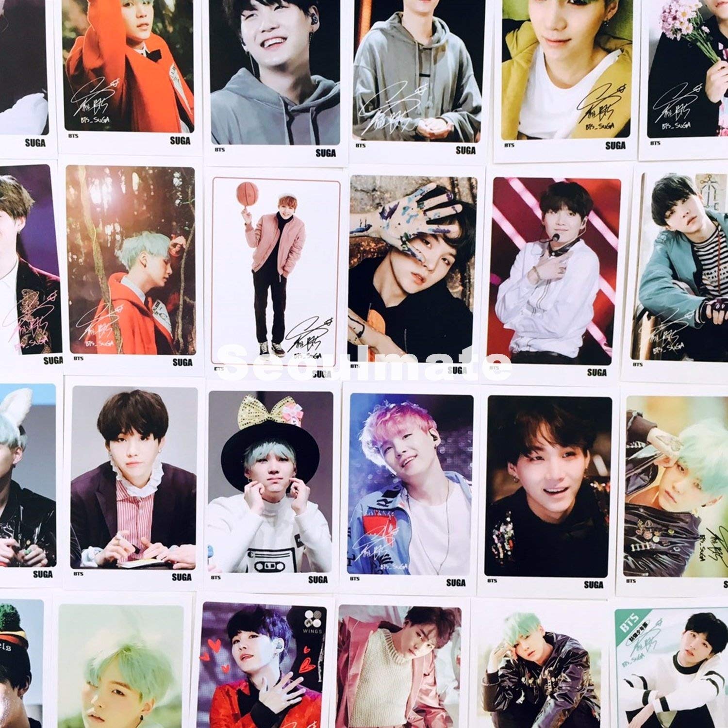 BTS suga photo cards - munimoro.gob.pe