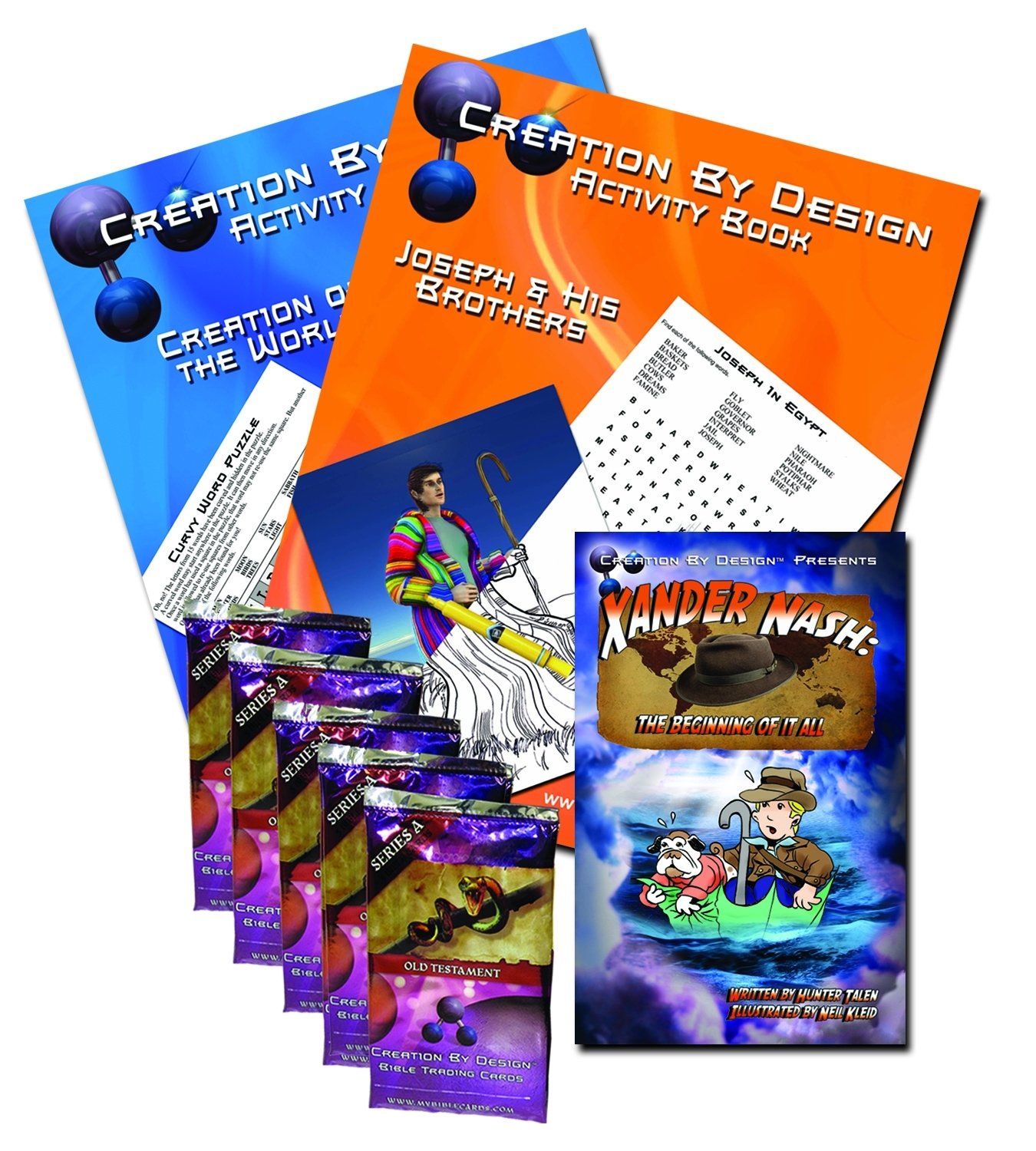 Easter Gift Package: 1 Xander Nash Book, 5 My Bible Cards Packs, 2 ...