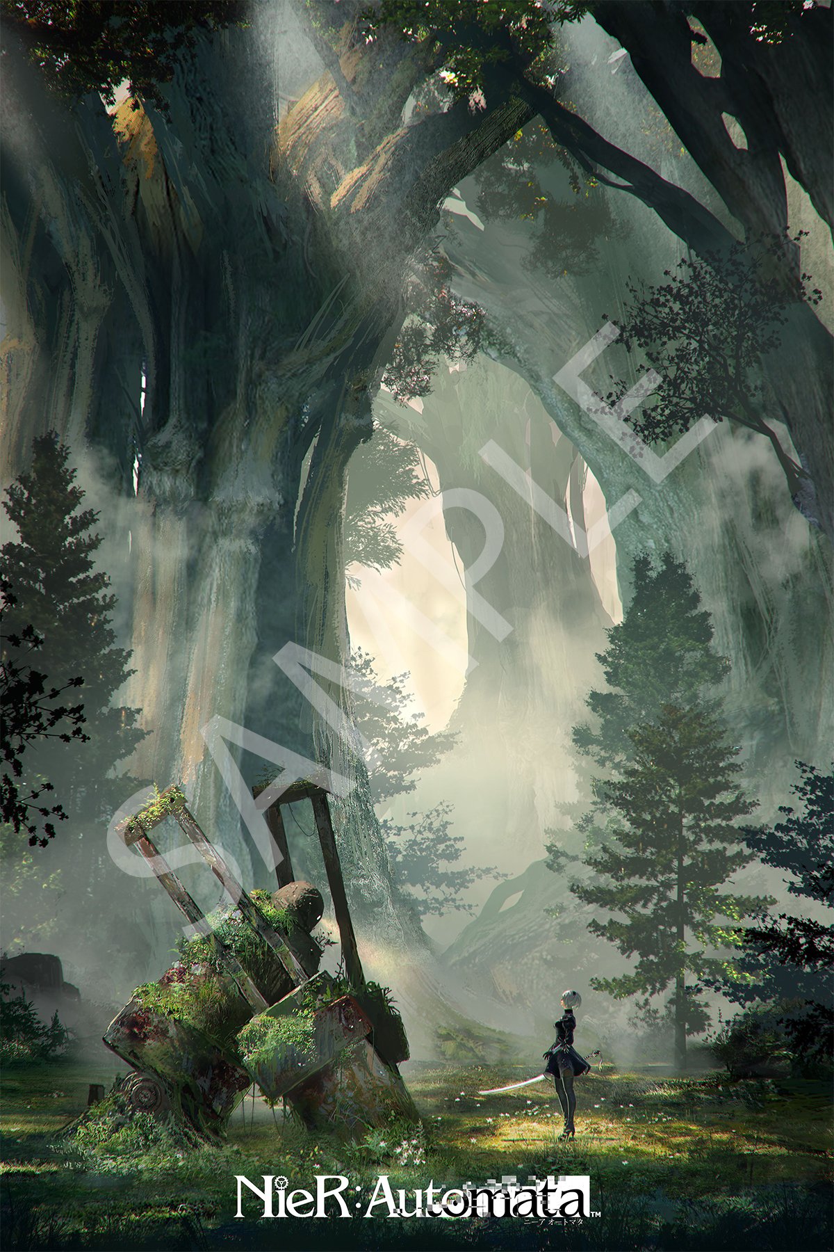 Buy Best Print Store - Nier Automata Scenery (18x24 inches) Online at ...