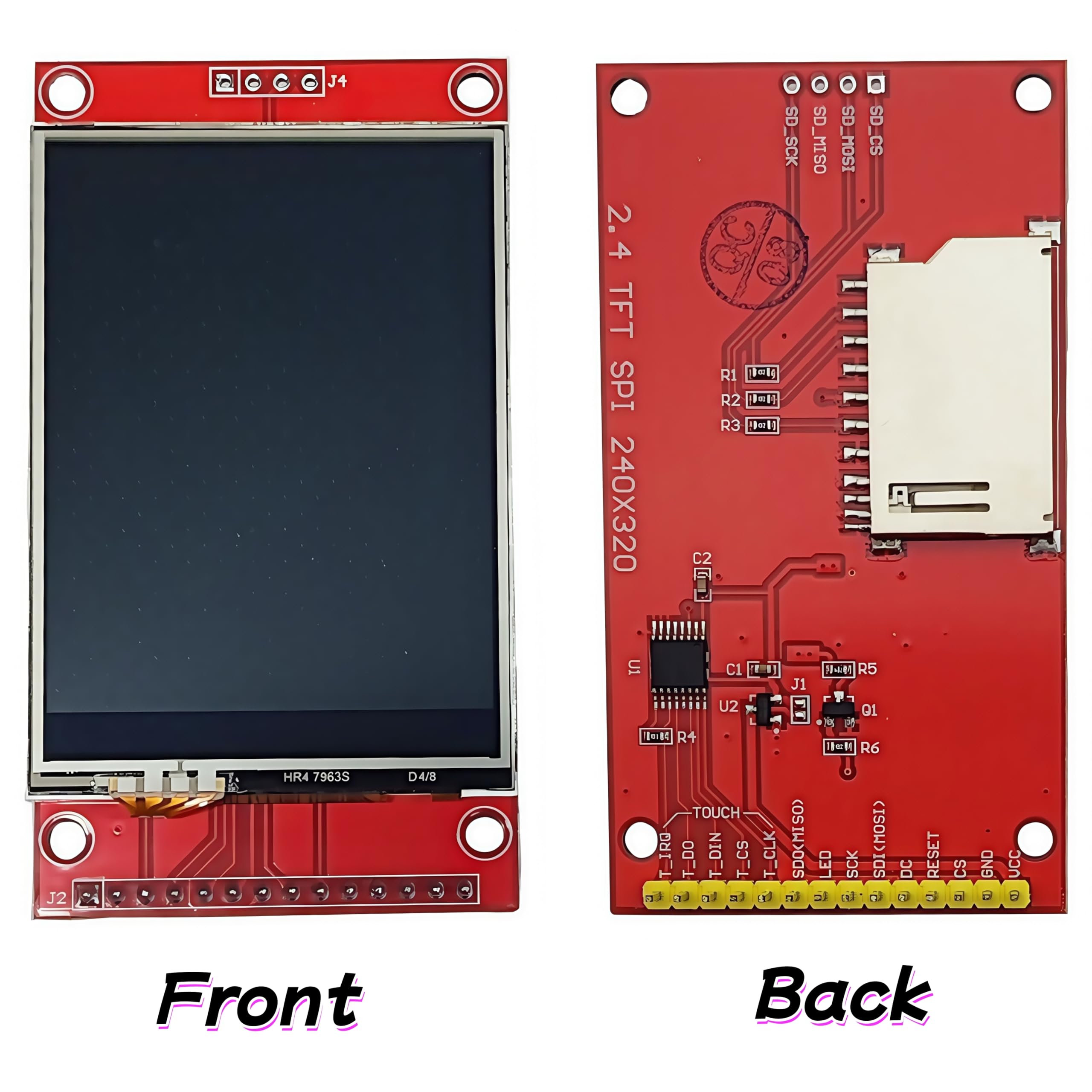 Snapklik.com : Haldzemo 2.4 Inch TFT LCD Module 320x240 SPI Serial ...
