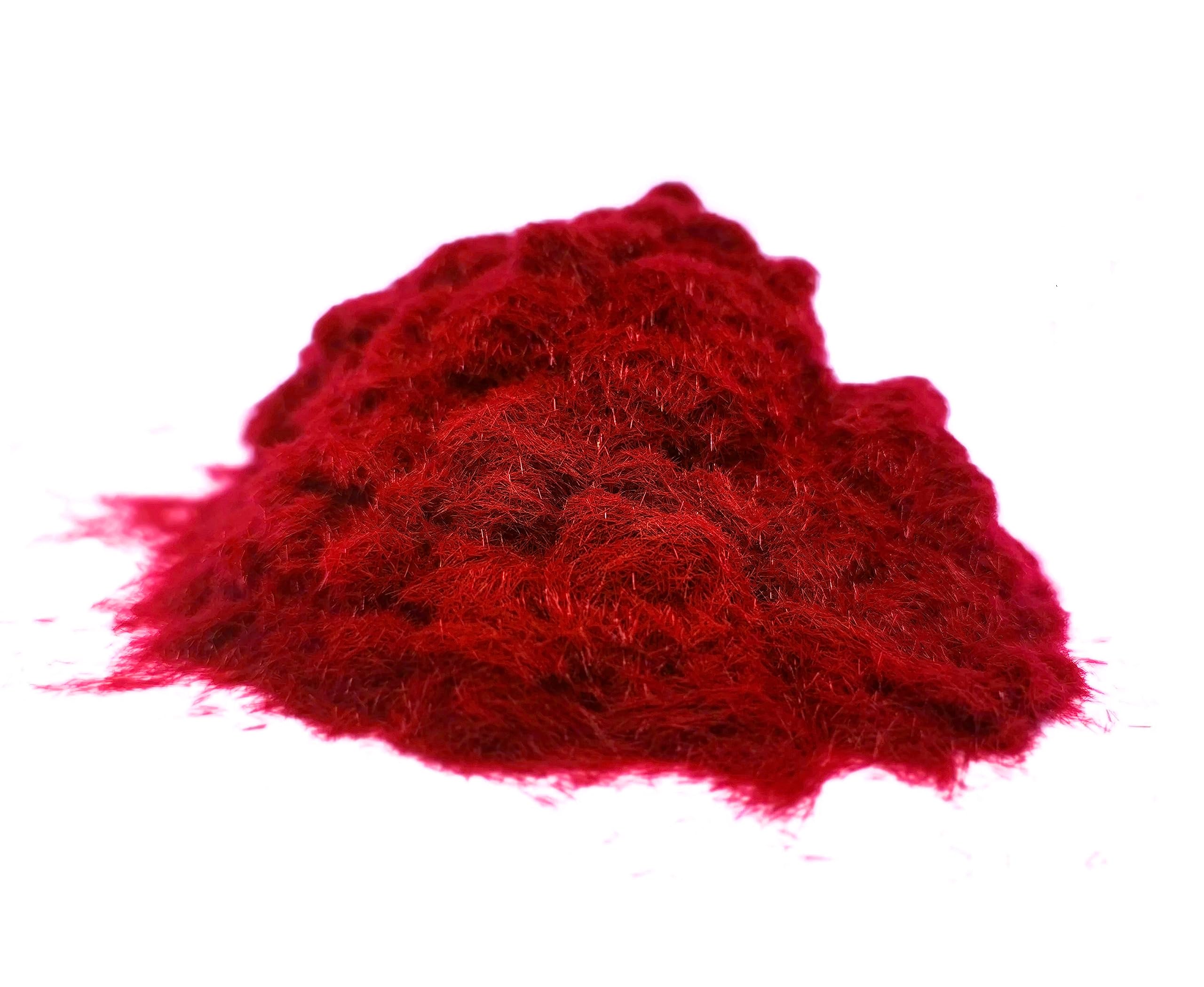 Flock Fibres - 2mm Flock Powder - 100g (Red) : Amazon.co.uk: Toys & Games