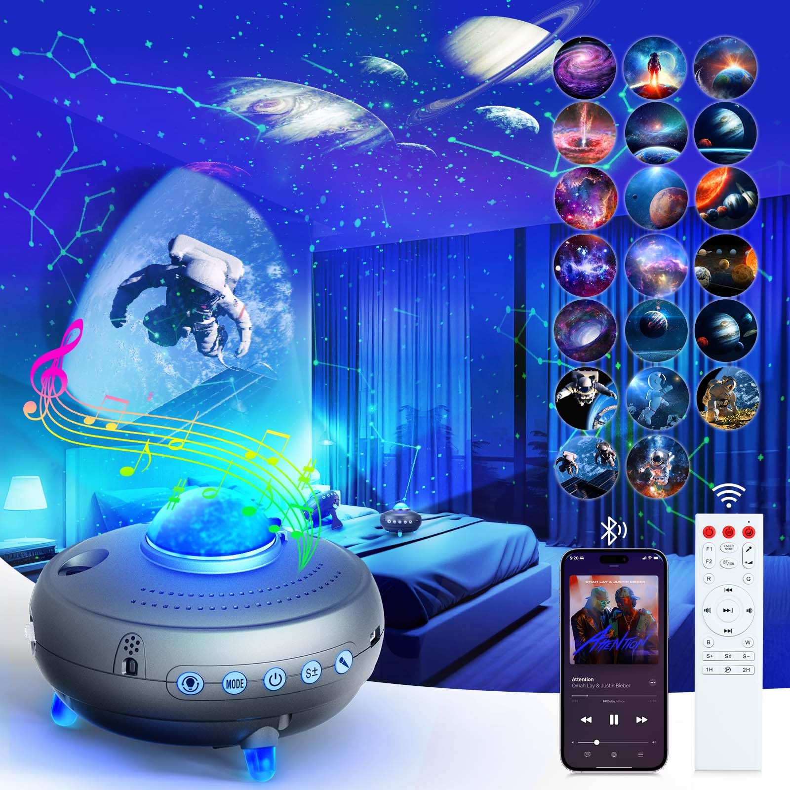 Solar System Ceiling Projection