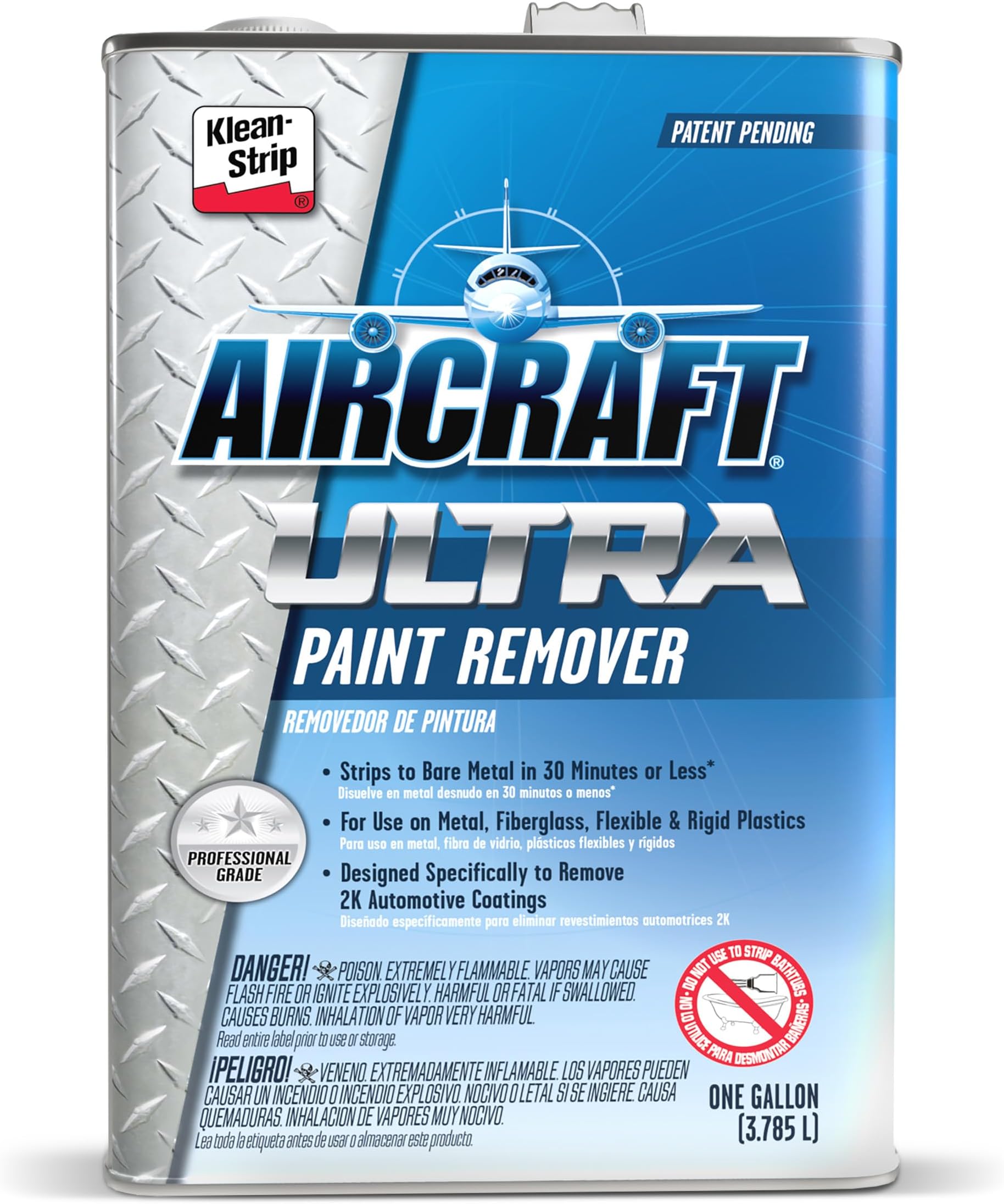 Amazon.com: KLEAN-STRIP Aircraft Ultra Paint Remover - Powerful Formula ...