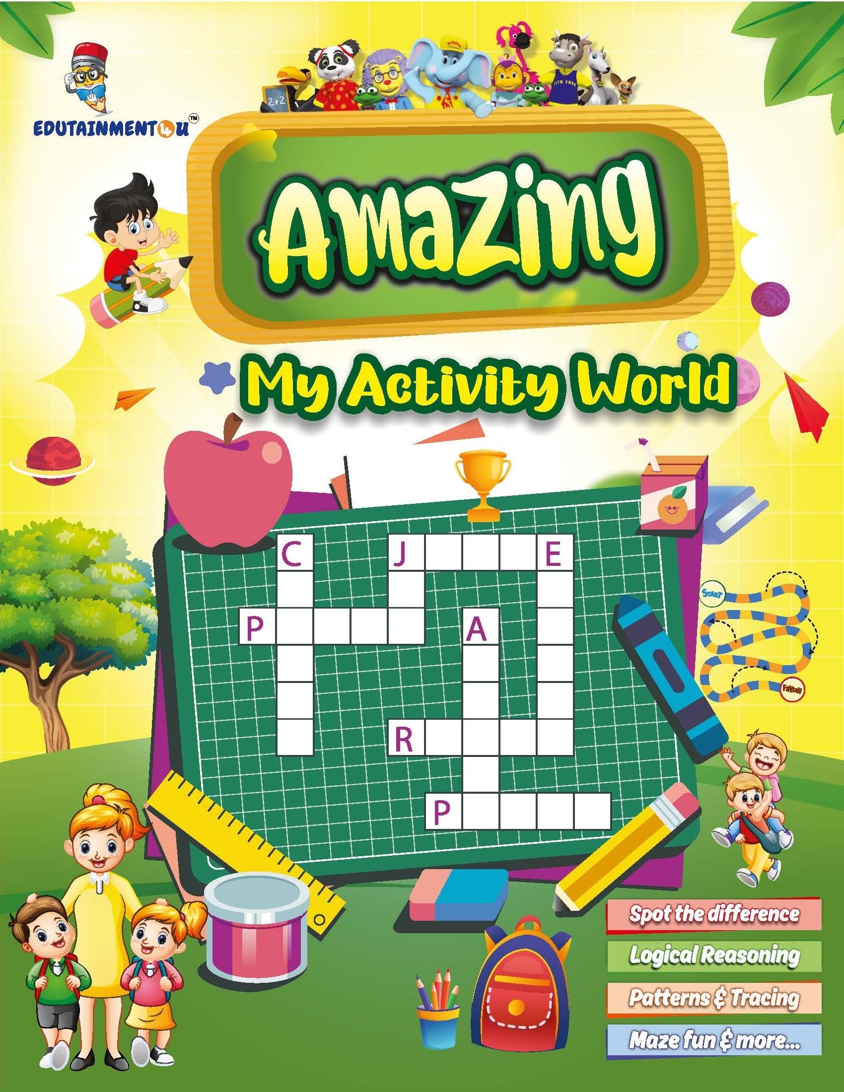 Buy My Activity World Book for kids Cognitive Development Book Online ...